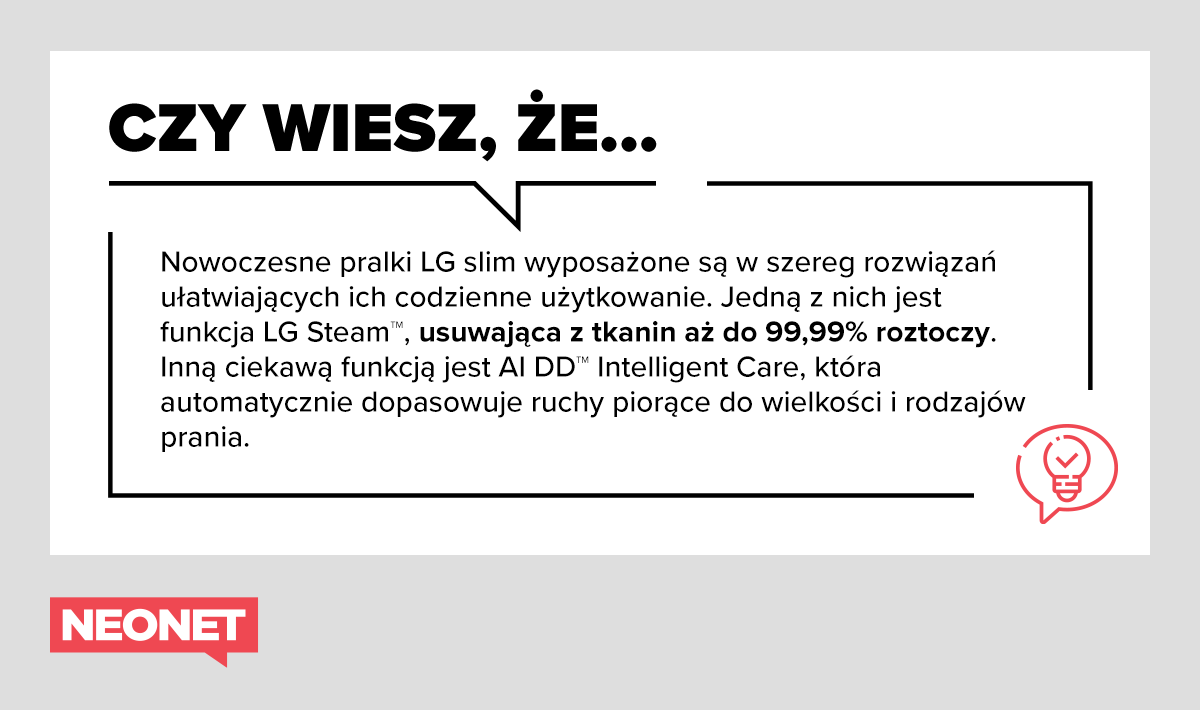 Pralki LG Slim – ranking najciekawszych modeli z tej firmy