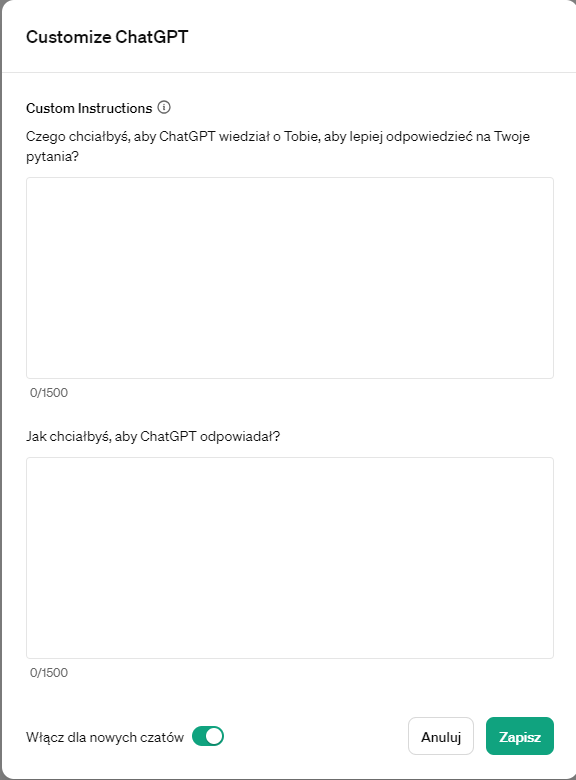 Jak korzystać z Chat GPT — poradnik do czatu AI po polsku.